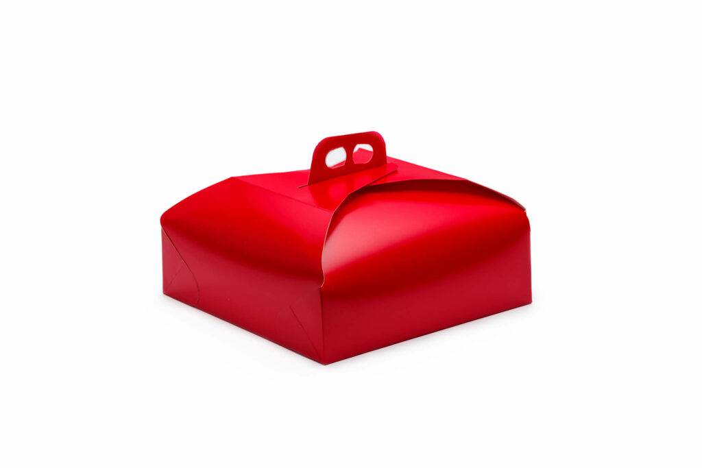 Red cake box - Monteverdi